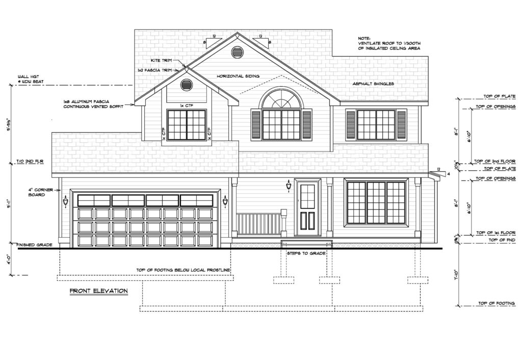 Elevation Samples – CD Plans
